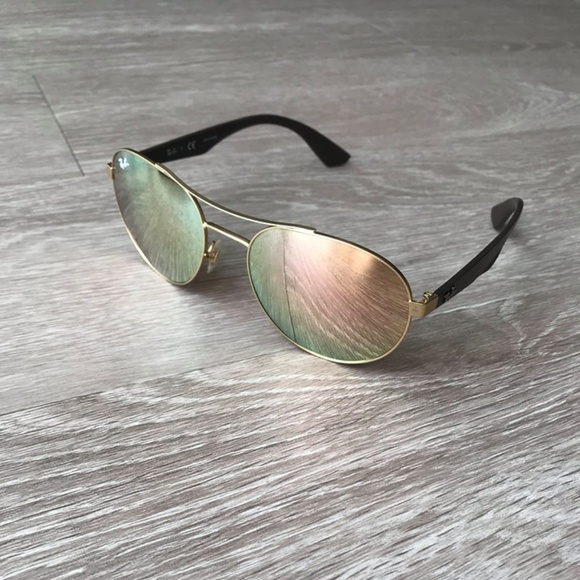 Ray-Ban | Accessories | Ray Ban Copper Mirror Sunglasses | Poshmark
